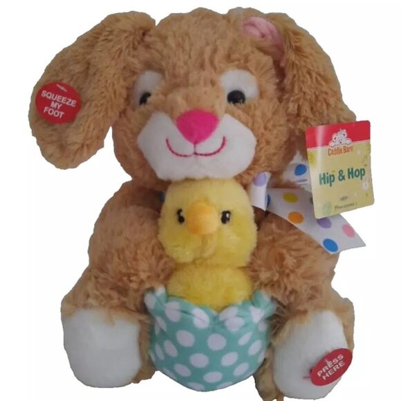 Cuddle Barn | Toys | New With Tags Cuddle Barn Hip Hop Bunny Chick ...